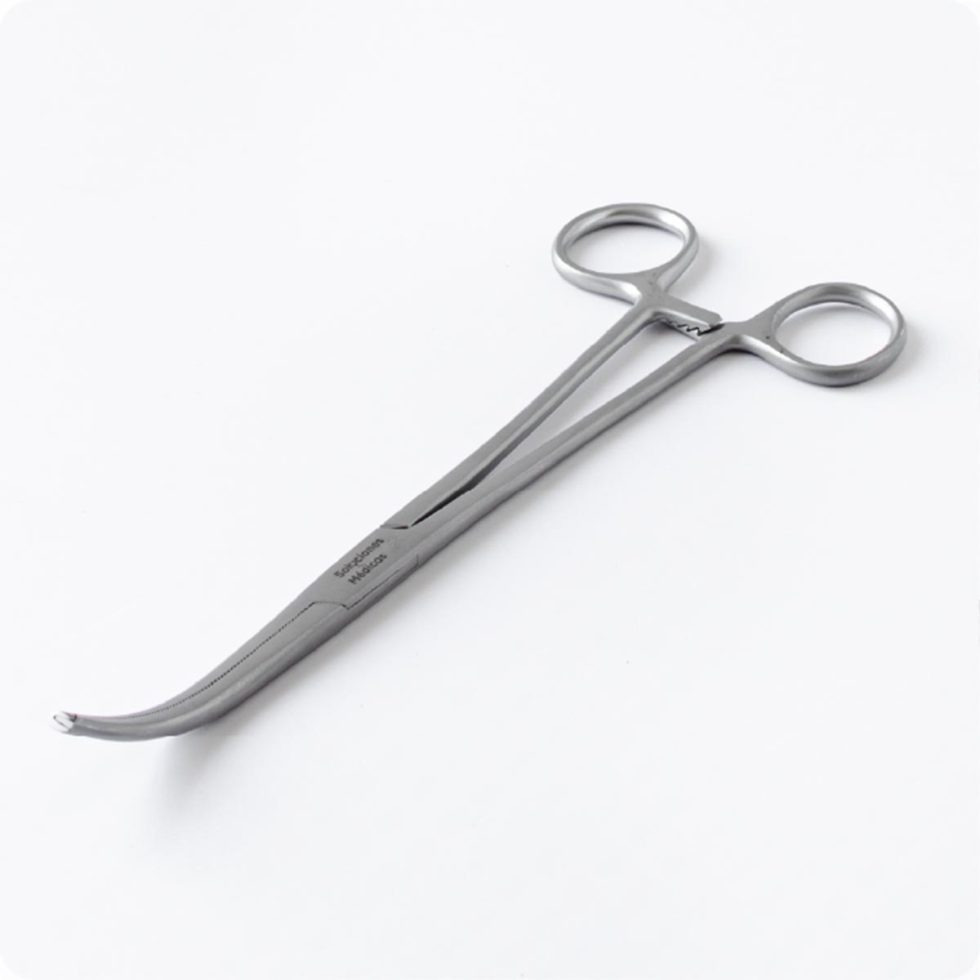 Pinza Kocher curva | Soluciones Médicas